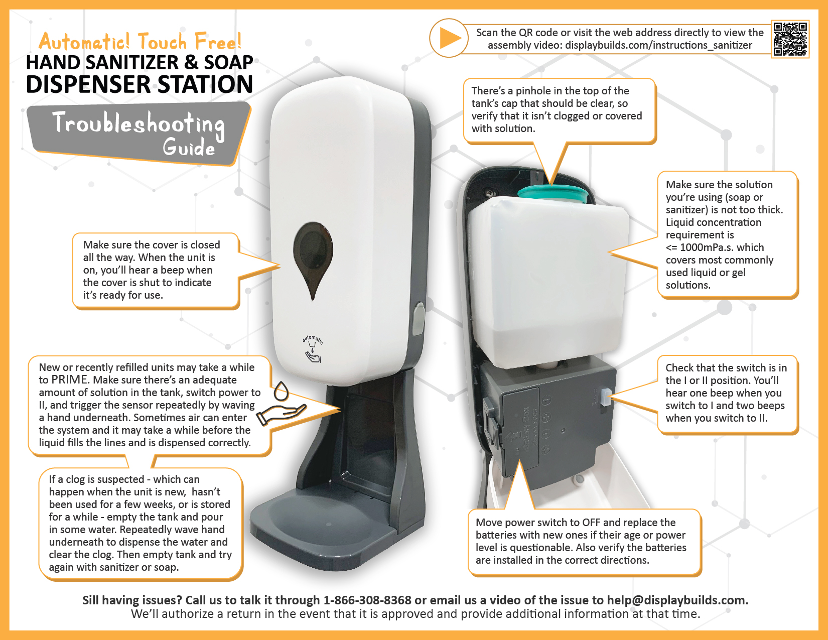 Automatic Hand Sanitizer & Soap Dispenser Station - T.Mak's ...